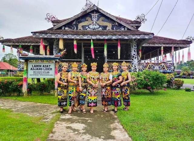 Desa Setulang, Perpaduan Wisata Alam dan Budaya Khas Dayak Kenyah yang ...