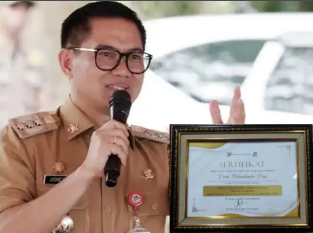 Desa Watudambo Dua Raih Penghargaan Desa Cinta Statistik dari BPS Sulawesi Utara – Desa Nusantara