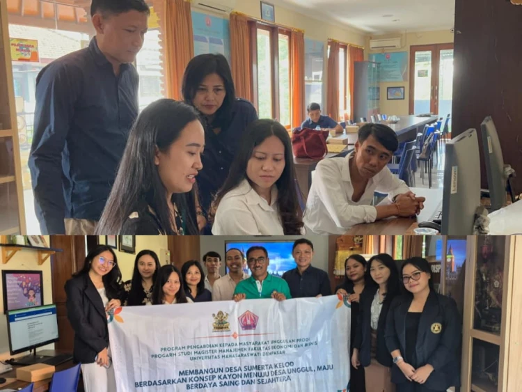 Unmas Denpasar Latih Pengelola Perpus Desa Kelod – Desa Nusantara