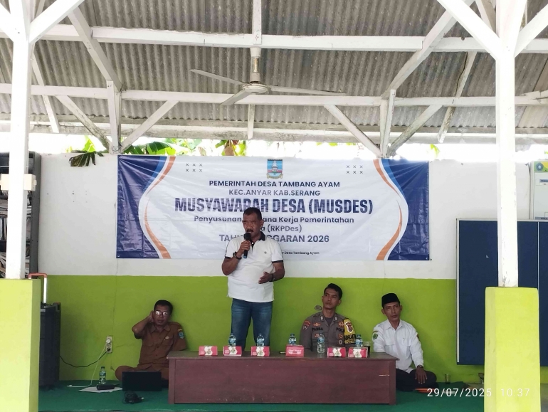 Aspirasi Warga Warnai Musdes Penyusunan RKPDes Tahun 2026 – Desa Nusantara