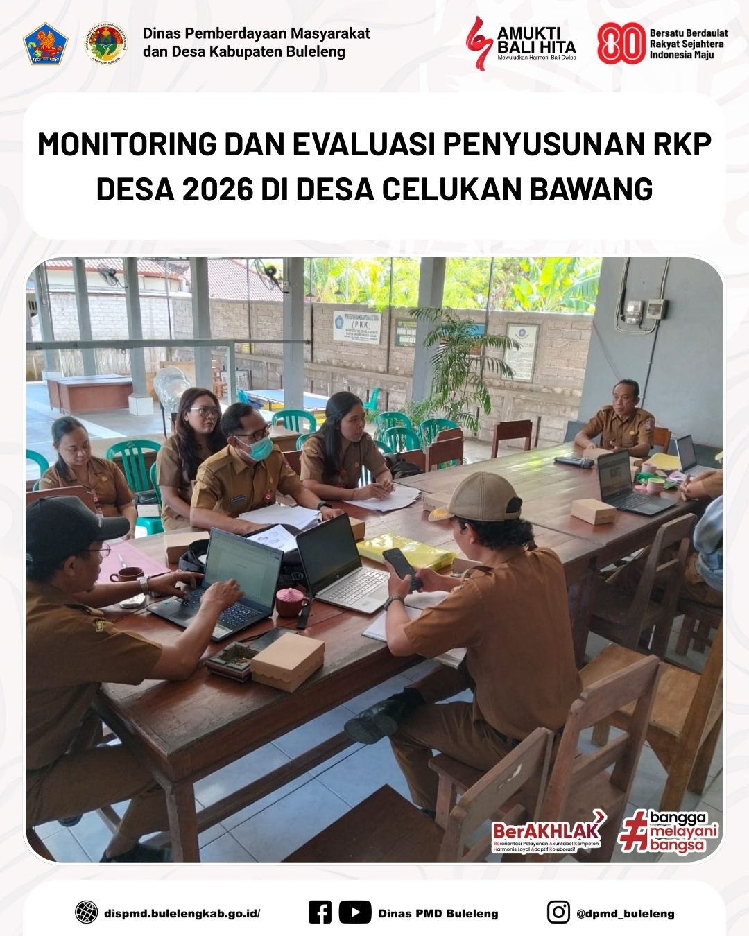 RKP Desa 2026 Celukan Bawang Dinilai Lengkap – Desa Nusantara