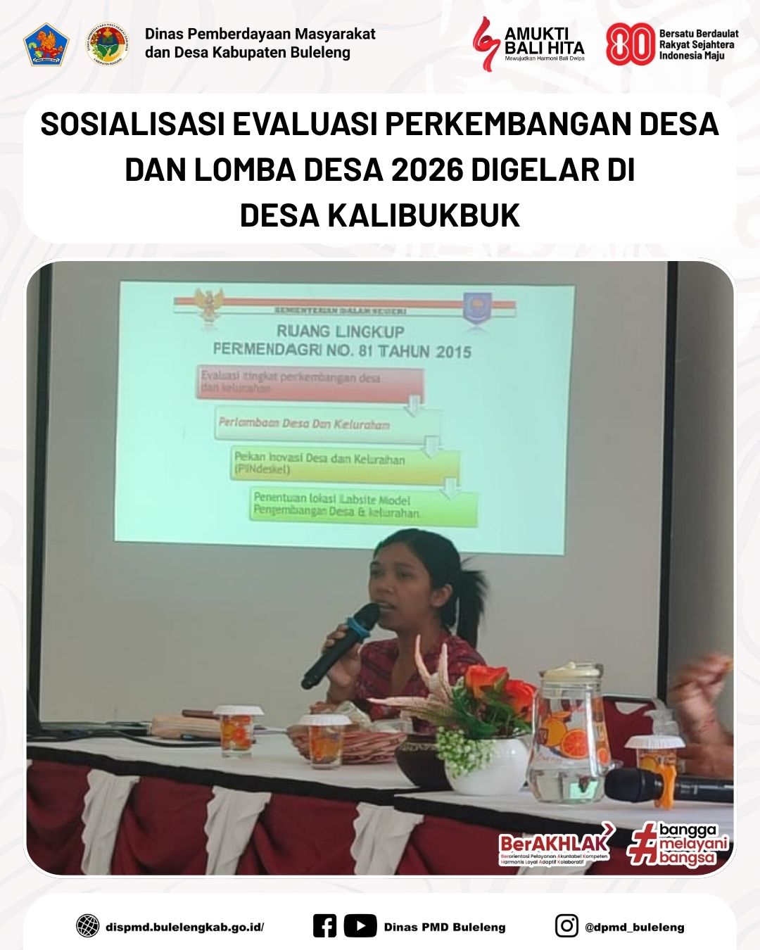 Desa Kalibukbuk Siap Hadapi Lomba Desa 2026 – Desa Nusantara