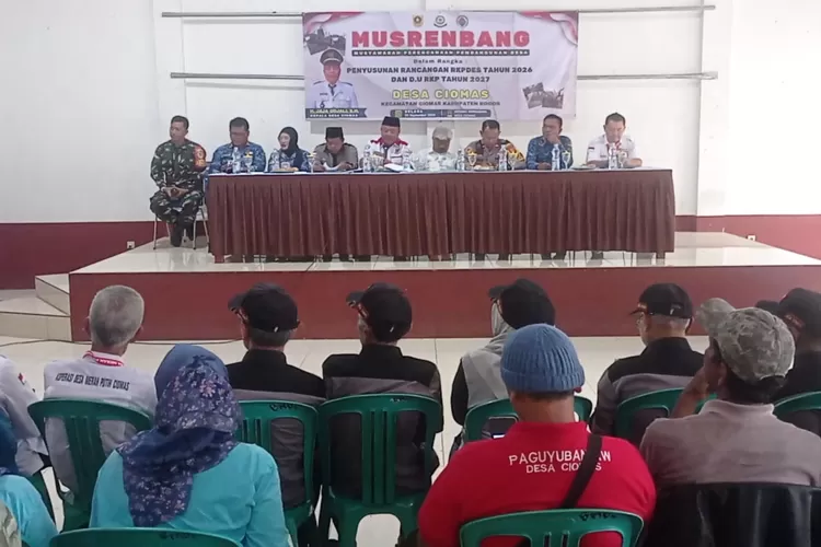 TPT Sungai Sindangbarang Jadi Prioritas Musrenbangdes Ciomas 2026 ...