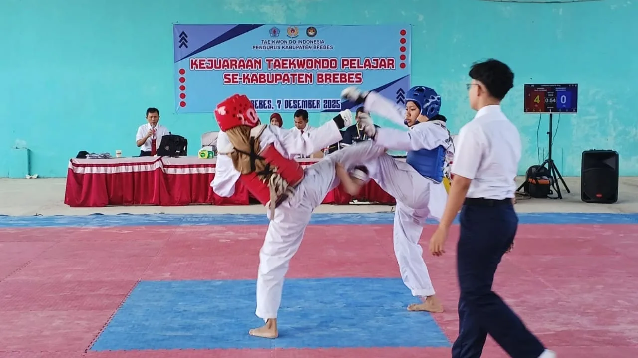 GOR Pagojengan Jadi Arena Adu Prestasi Taekwondo Pelajar – Desa Nusantara